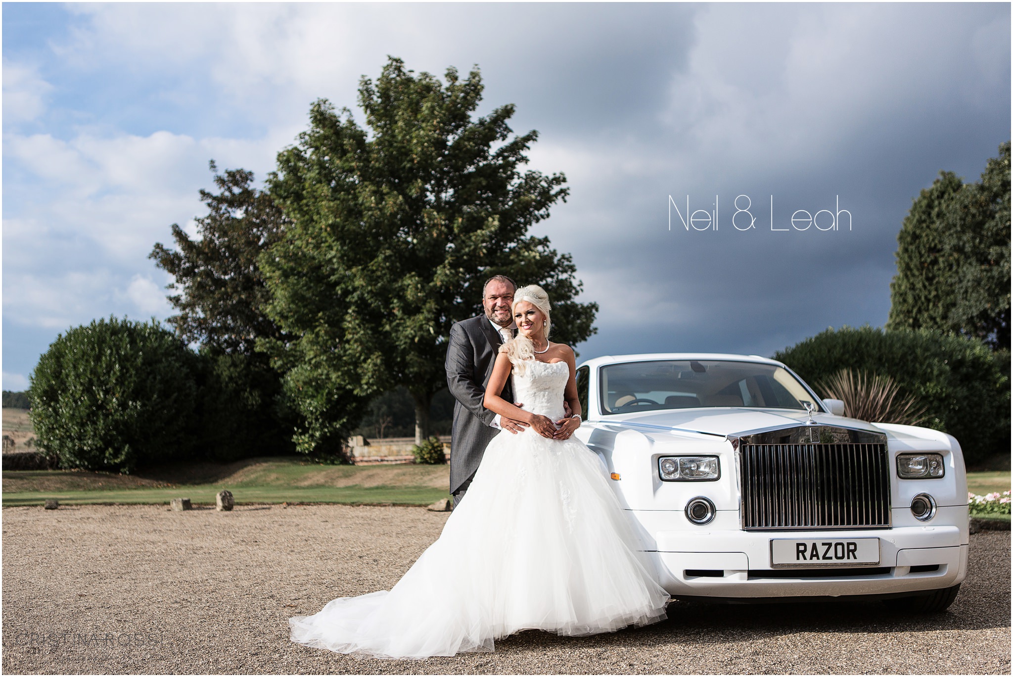 Eastwell Manor Wedding | Neil 'Razor' Ruddock & Leah Newman - Cristina